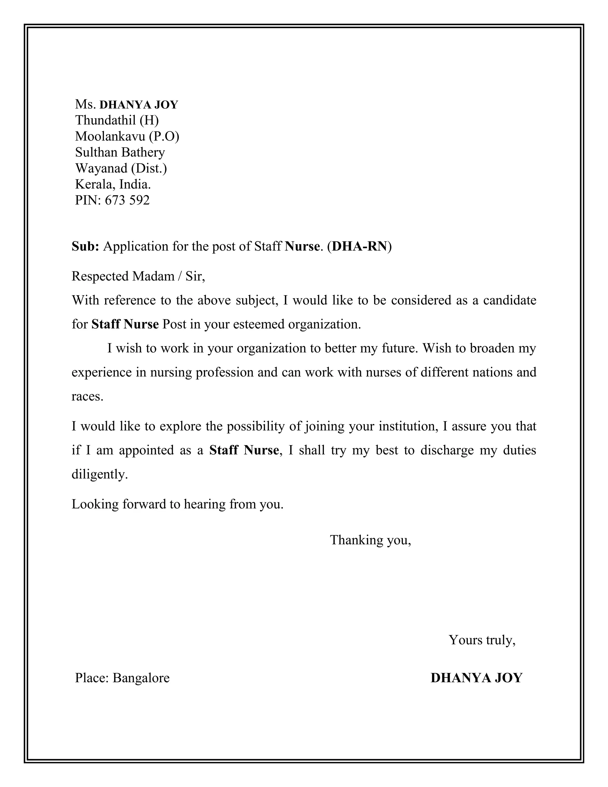 DHA -RN Resume | PDF