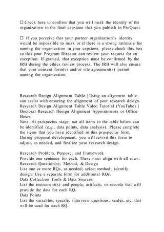 DHA Prospectus FormStudents Complete your doctoral prospectus | PDF