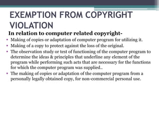 Copyright and its infringement | PDF