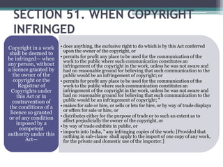 Copyright and its infringement | PDF