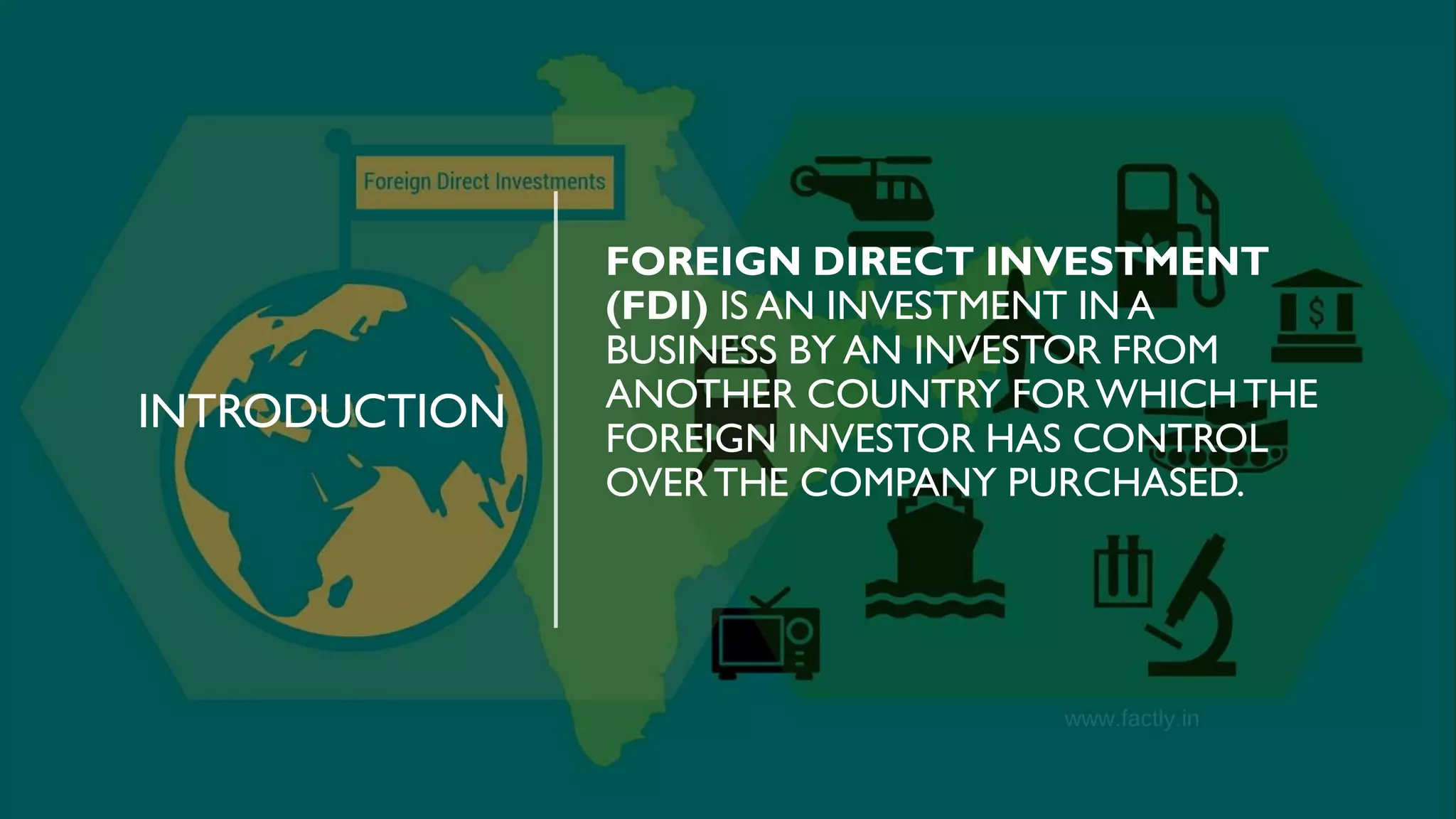 Foreign Direct Investment | PPT