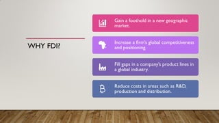Foreign Direct Investment | PPT