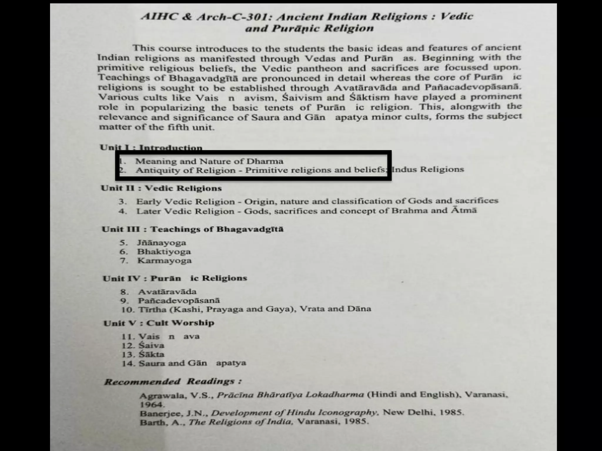 dharm nature and meaning | PDF