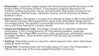 DHARAMKOT HIMACHAL PRADESH RECHARCH BY RITIK | PDF