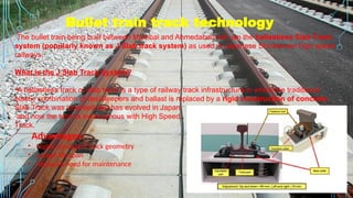Bullet train in india | PPTX