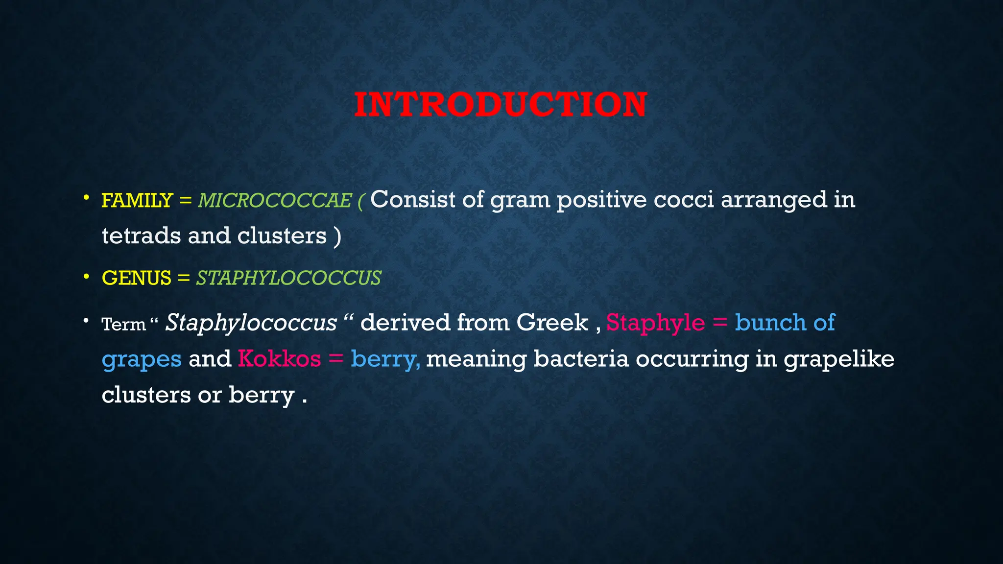 Staphylococcus aureus overview of SlideShare | PPTX
