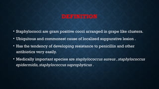 Staphylococcus aureus overview of SlideShare | PPTX