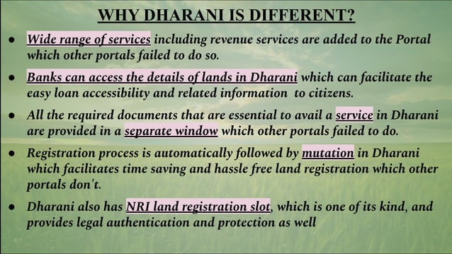 DHARANI PORTAL | PDF