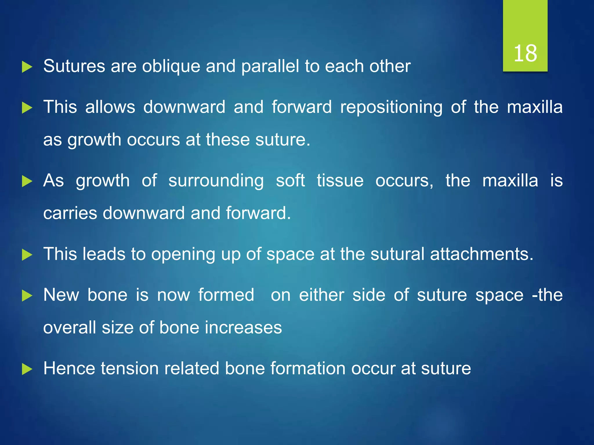Post-natal Growth of Maxilla and Mandible | PPT