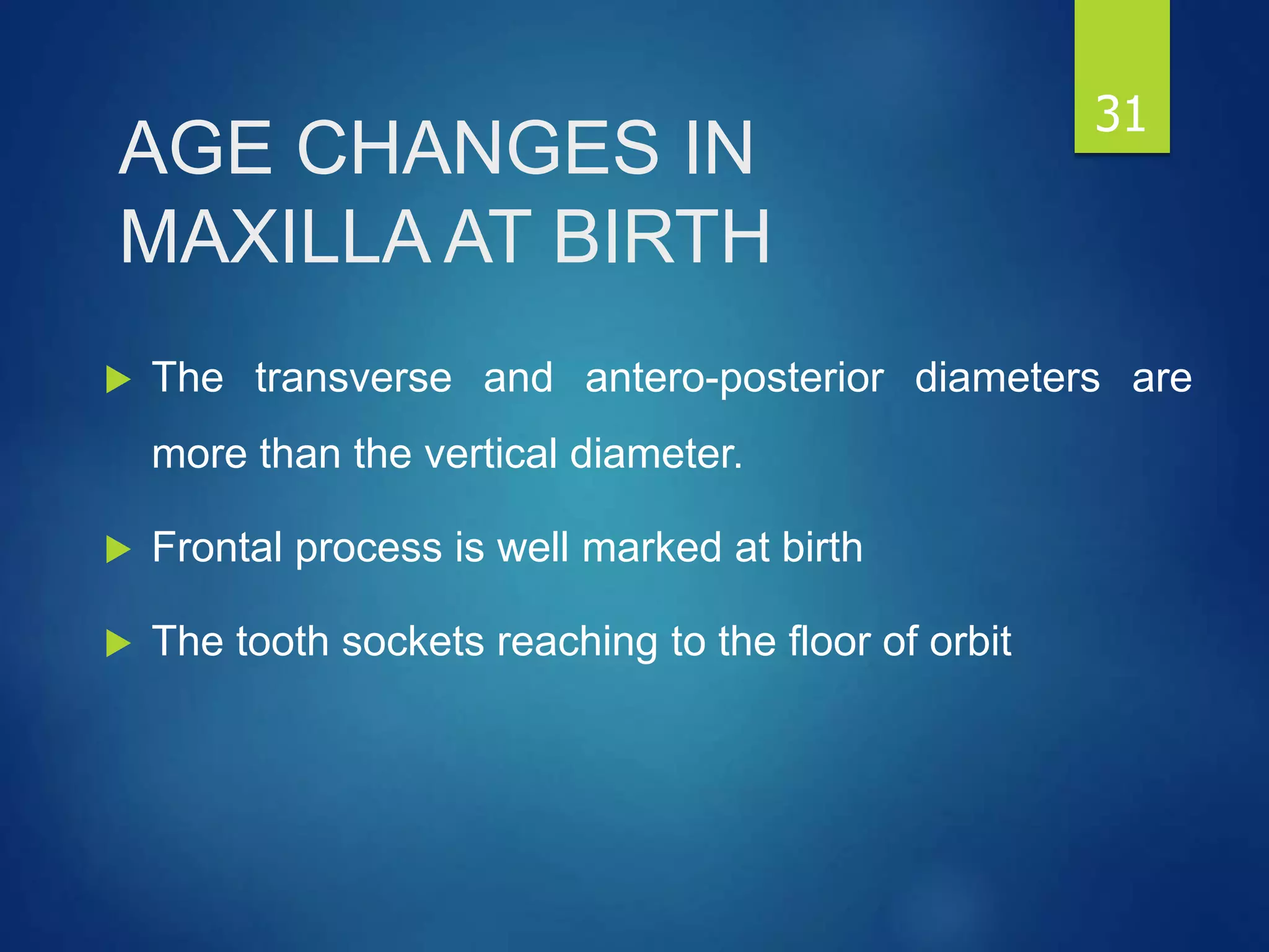 Post-natal Growth of Maxilla and Mandible | PPT | Bone and Joint Conditions | Diseases and ...