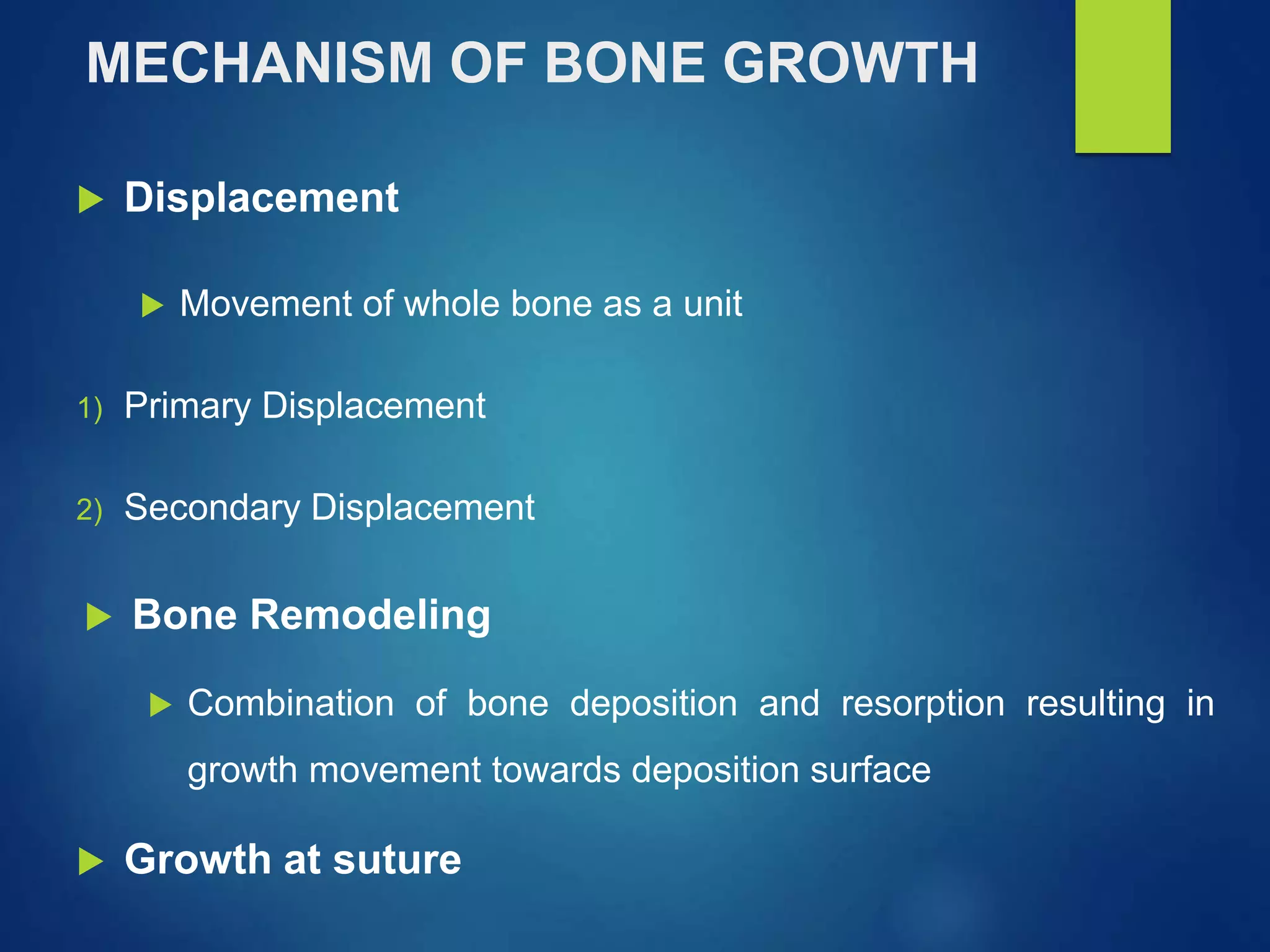 Post-natal Growth of Maxilla and Mandible | PPT