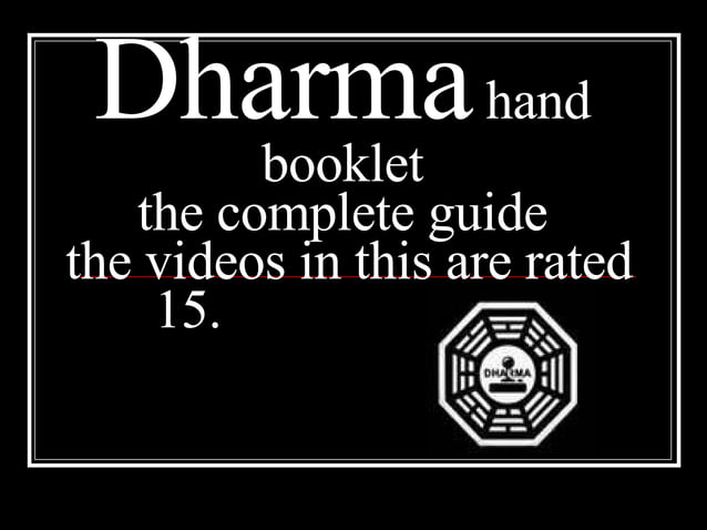 Dharma Hand Booklet | PPT