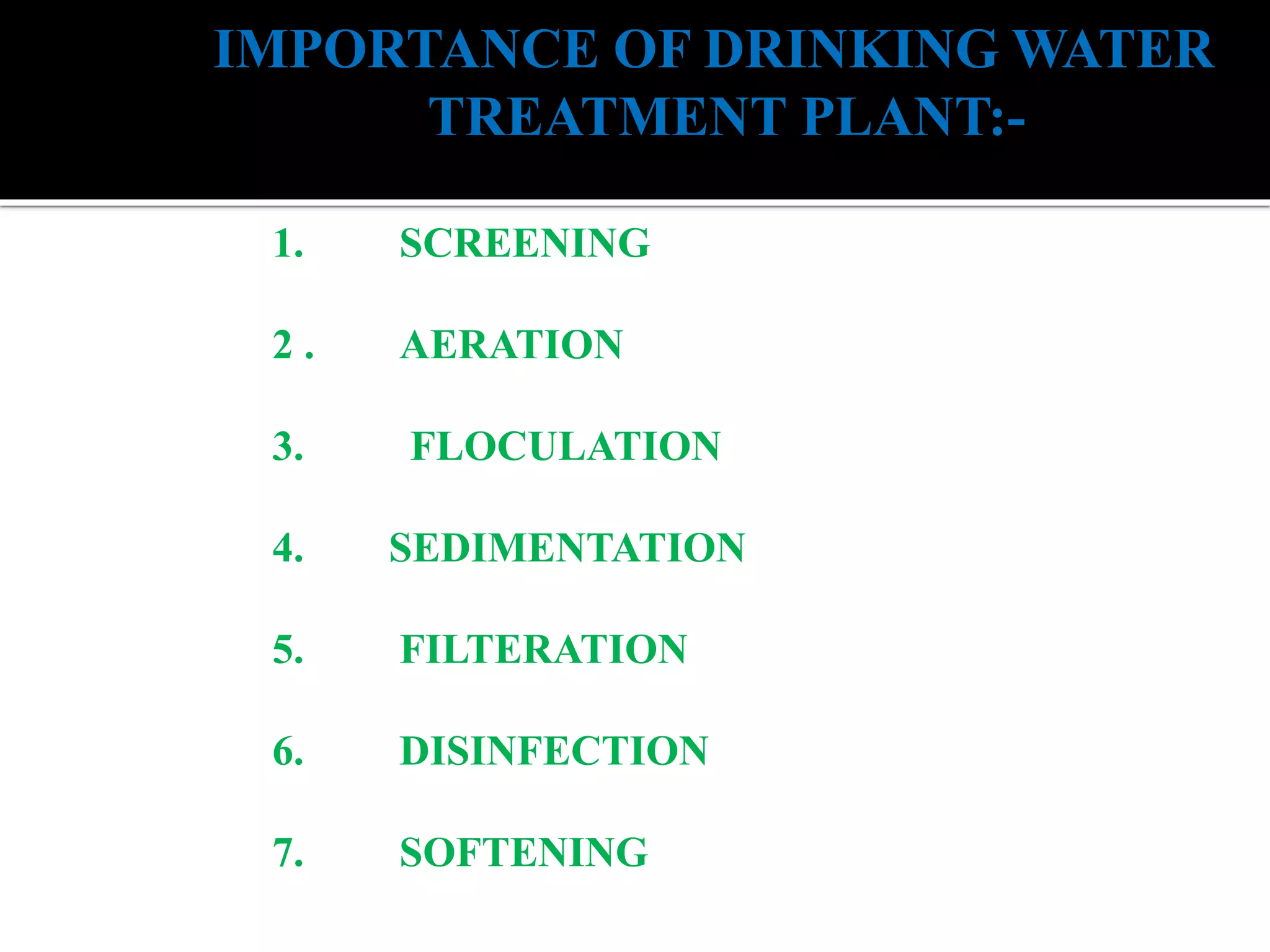 water treatment plant ppt | PPSX