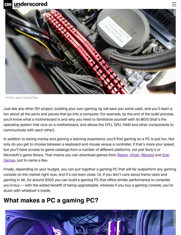 How to build a gaming PC — and why you should | PDF
