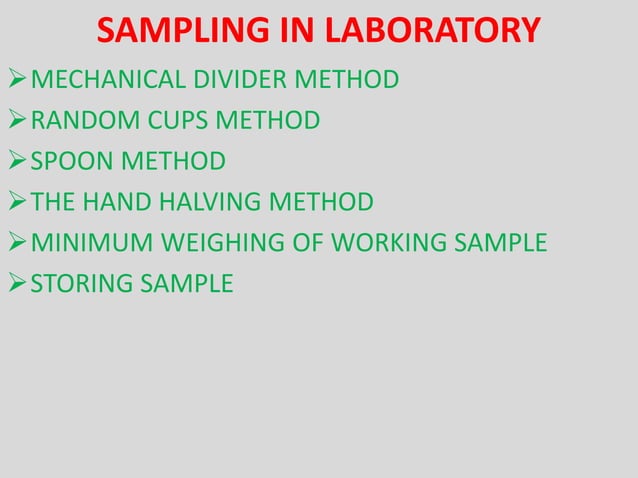 Seed Sampling | PPT | Gardening | Home & Garden