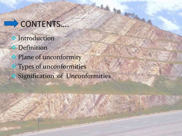 UNCONFORMITY BY DHARMESH | PPTX | Geology | Science