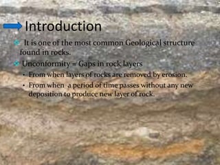 UNCONFORMITY BY DHARMESH | PPTX