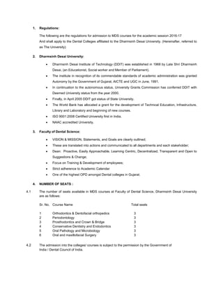 Dharmsinh desai university prospectus 2016 17 educationiconnect.com ...