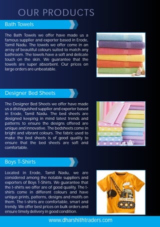 Dharshith Traders Tamil Nadu India | PDF