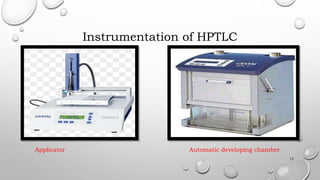 High performance thin layer chromatography(HPTLC) | PPTX