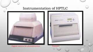 High performance thin layer chromatography(HPTLC) | PPTX
