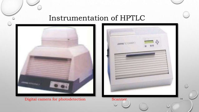 High performance thin layer chromatography(HPTLC) | PPTX | Chemistry ...