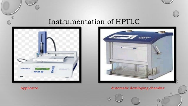High performance thin layer chromatography(HPTLC)