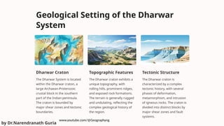 DHARWAR SYSTEM (PROTEROZOIC FORMATIONS).pptx