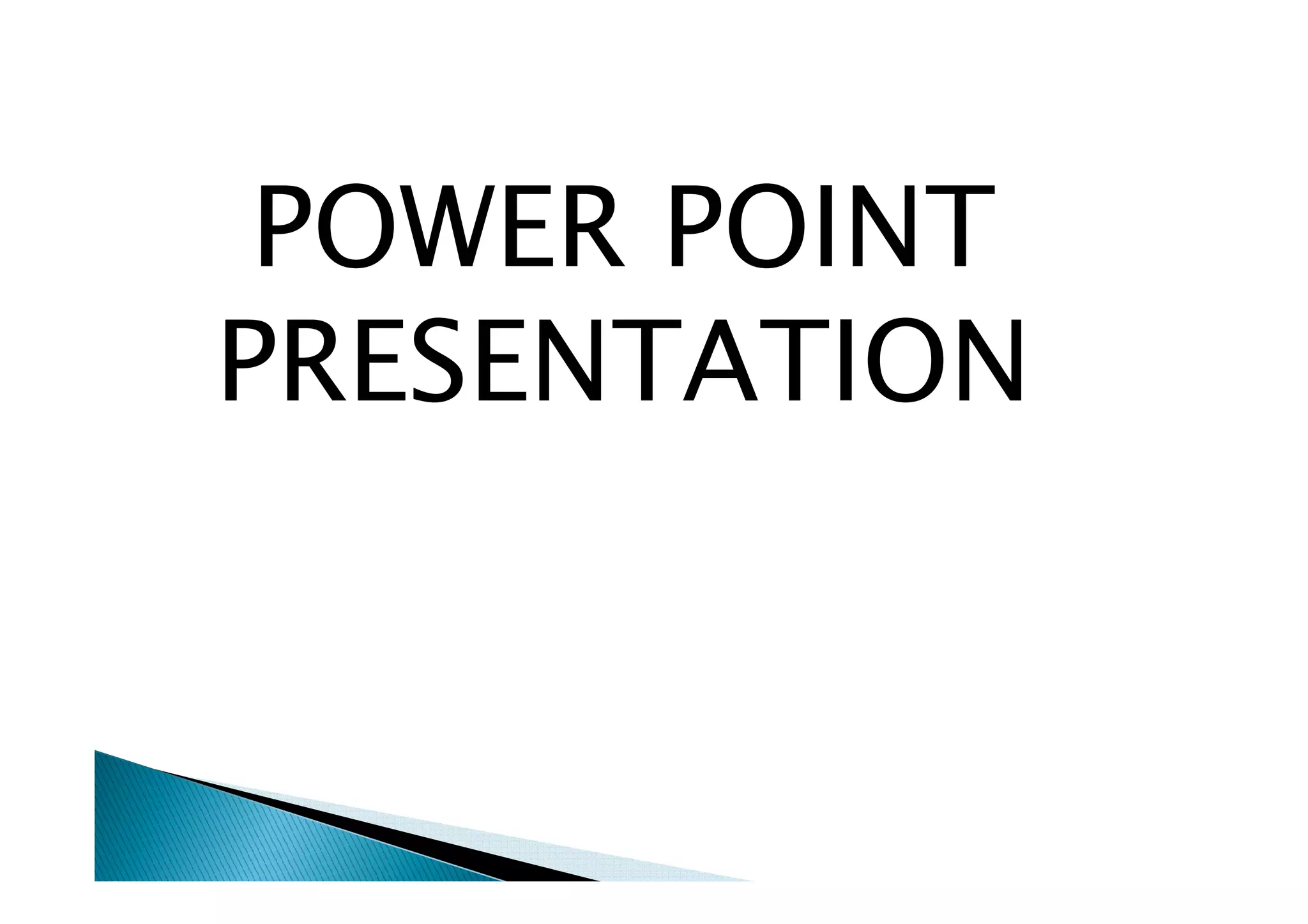 presentation | PDF