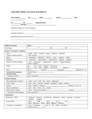 Dhat | DOCX | Lung and Respiratory Health | Diseases and Conditions