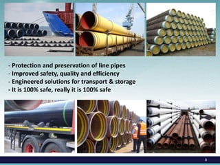Impact of Logistics on Line pipes by Dhatec | PPTX