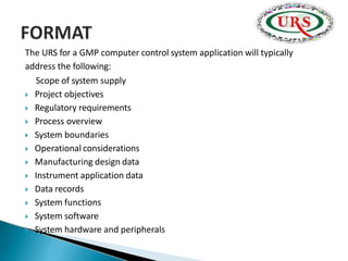CONCEPT OF URS, DQ, IQ, OQ, PQ | PPTX