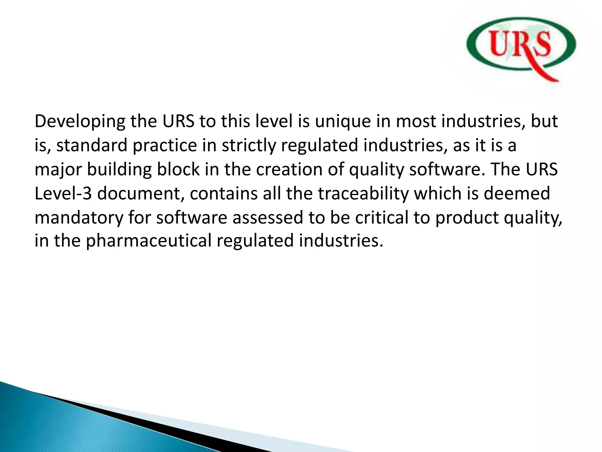 Concept of URS,DQ,IQ,OQ,PQ | PPTX