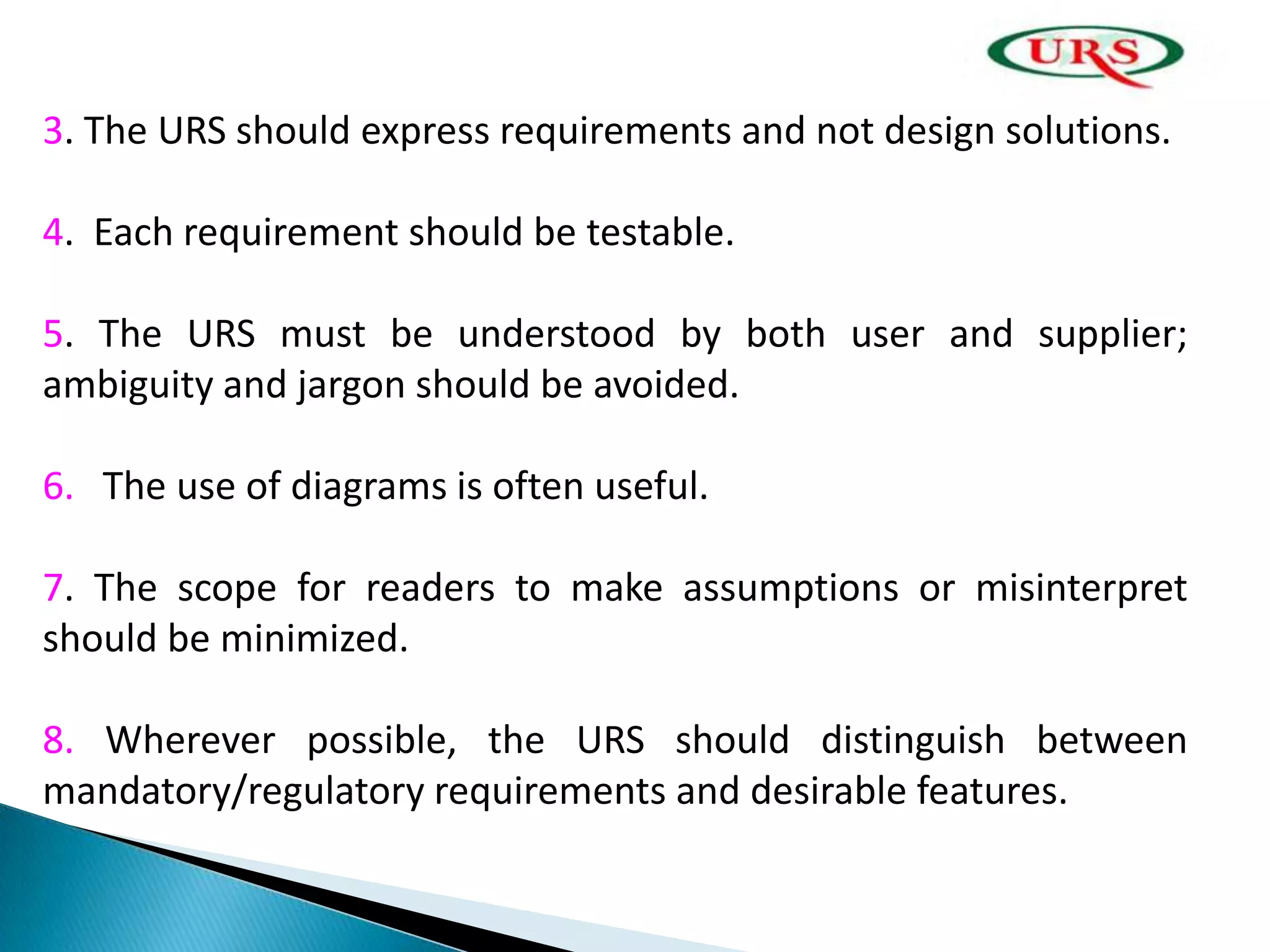 Concept of URS,DQ,IQ,OQ,PQ | PPTX