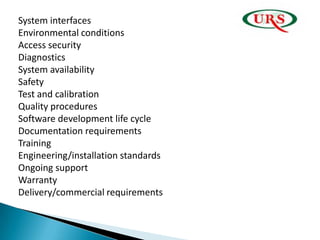 Concept of URS,DQ,IQ,OQ,PQ | PPTX
