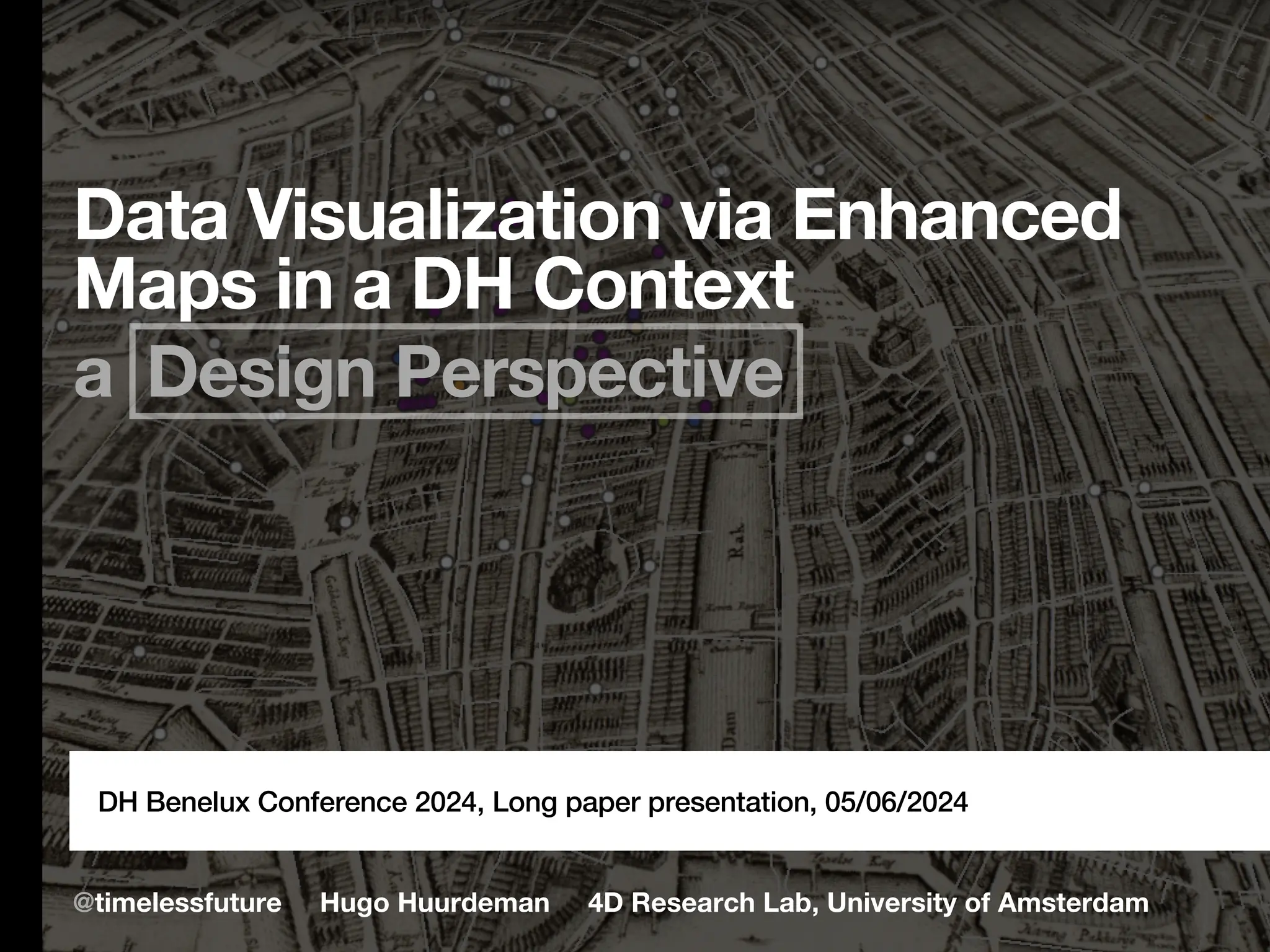 Data Visualization via Enhanced Maps in a Digital Humanities Context – a Design Perspective | PPT