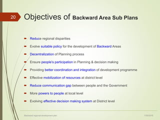 Backward regional development | PPTX