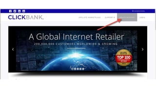 Click Bank Back Office Review Series 00CB | PPT