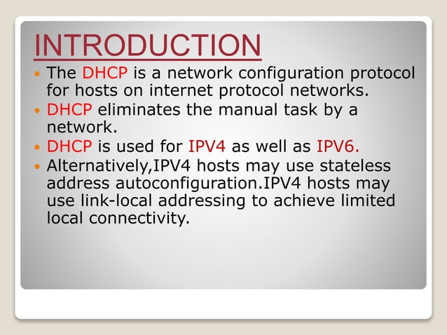Dhcp | PPTX
