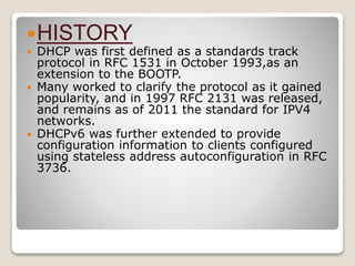 Dhcp | PPTX