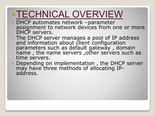Dhcp | PPTX