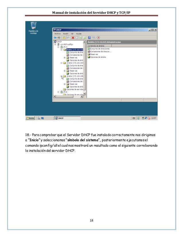 Instalacin Y Configuracin De Un Servidor Dhcp En Linux
