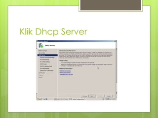 DHCP Server Windows 2008 | PPTX