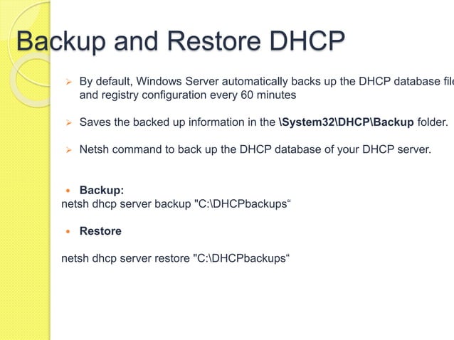 Dhcp Pptx Computer Networking Computing