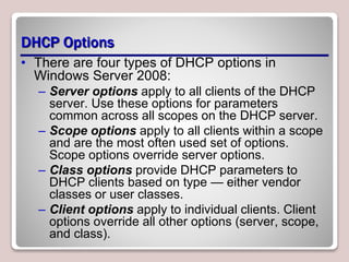 DHCP PROTOCOL | PPT