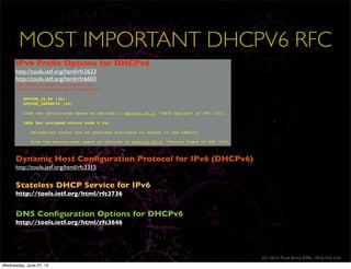 Dhcp pd in brief | PDF