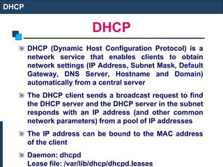 DHCP and NIS | PPT