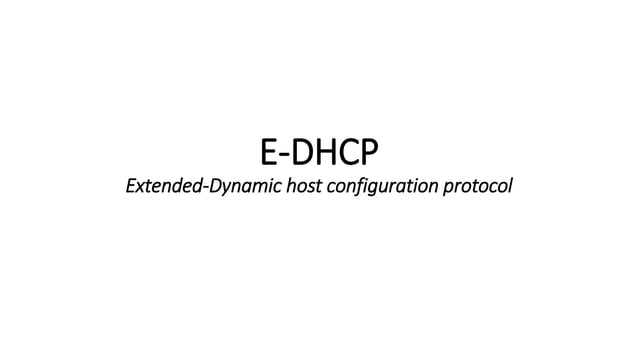 Dhcp authentication using certificates | PPT