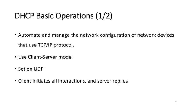 Dhcp authentication using certificates | PPT