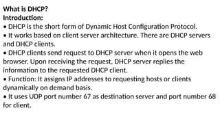 dhcp concept.pptxfeegrvewfegrgerhtrhtrhredew | PPTX